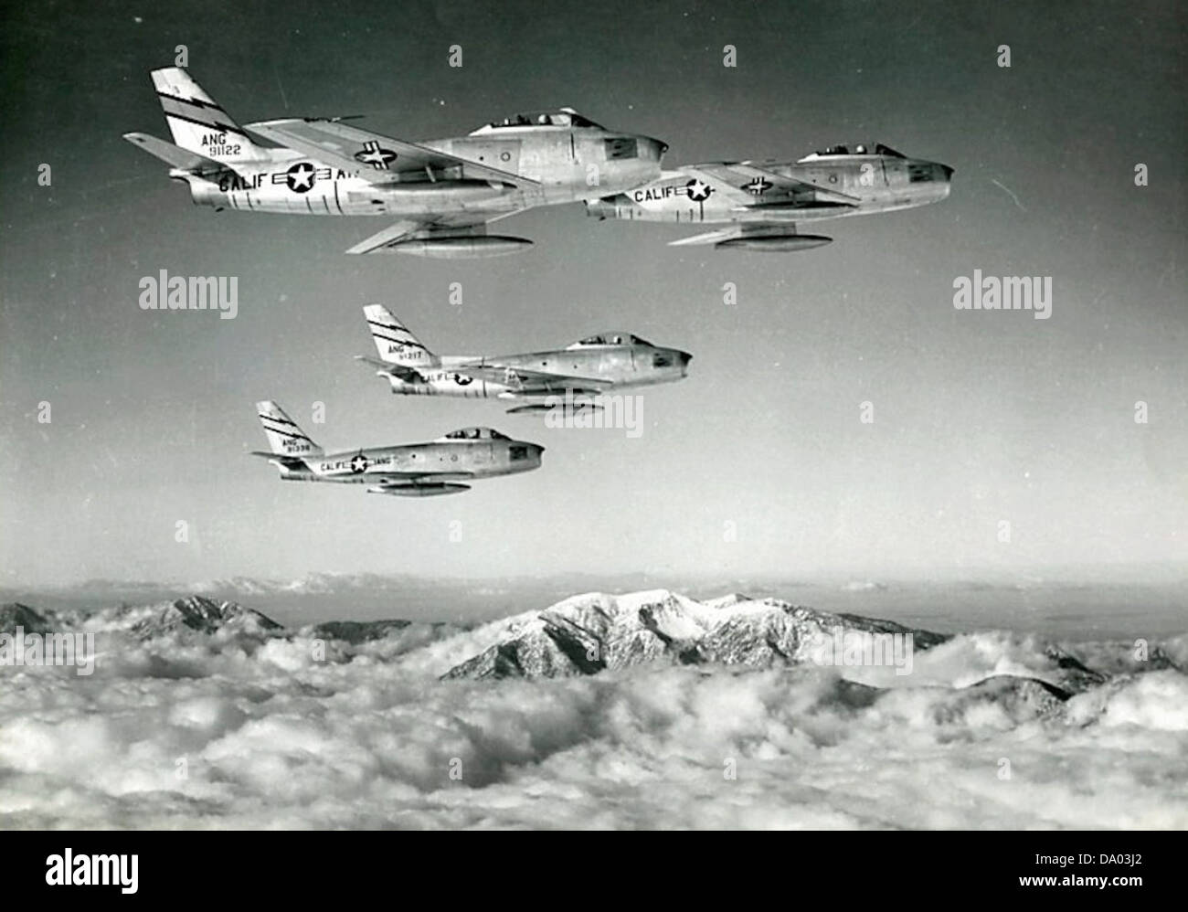 The 196th Fighter-Bomber Squadron operated the North American F-86A-5 ...