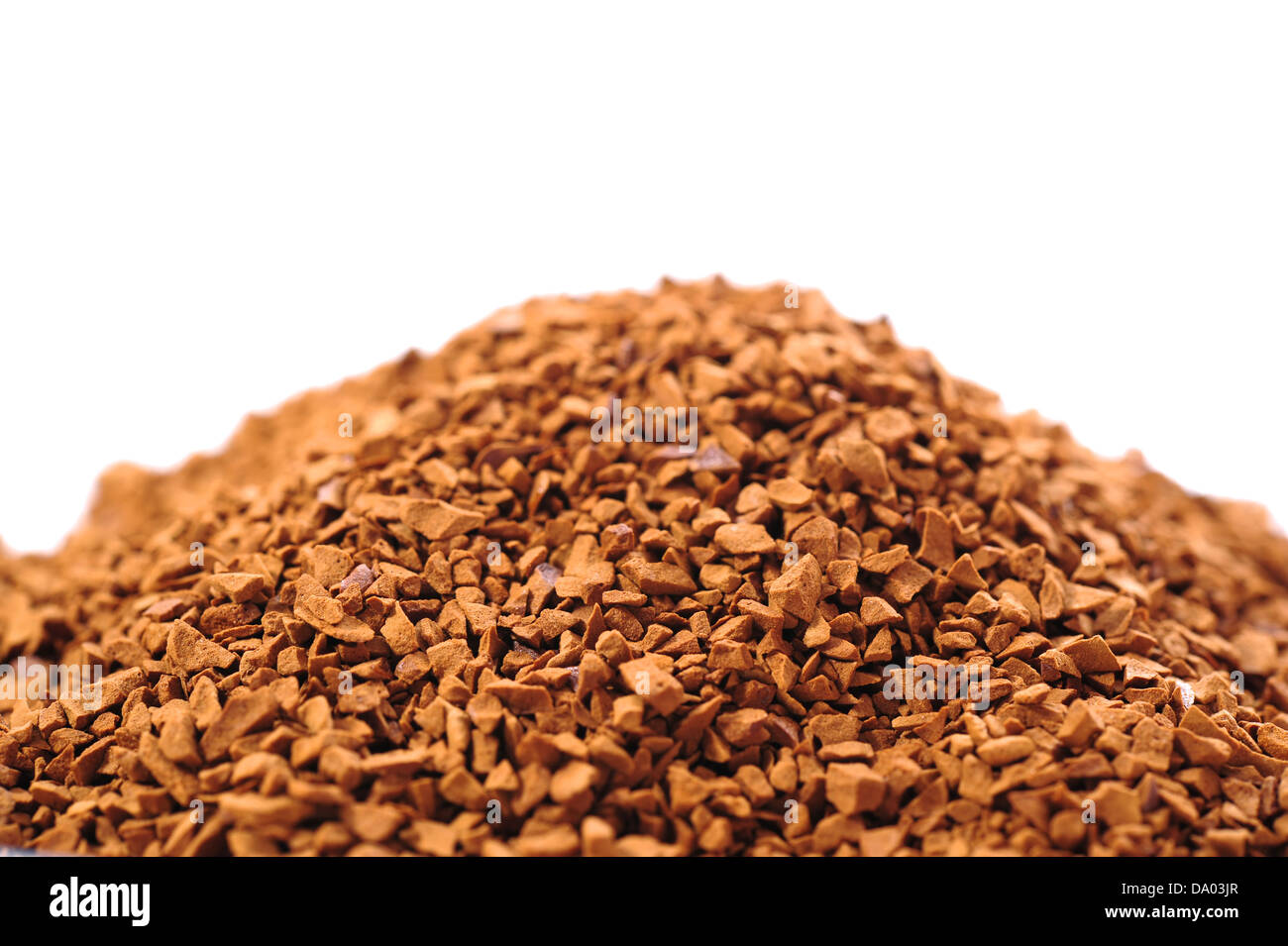 Granules of instant coffee background Stock Photo - Alamy