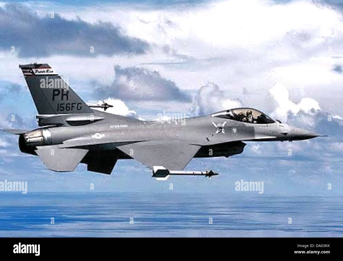 The 198th Fighter Squadron operates the General Dynamics F-16A Block ...