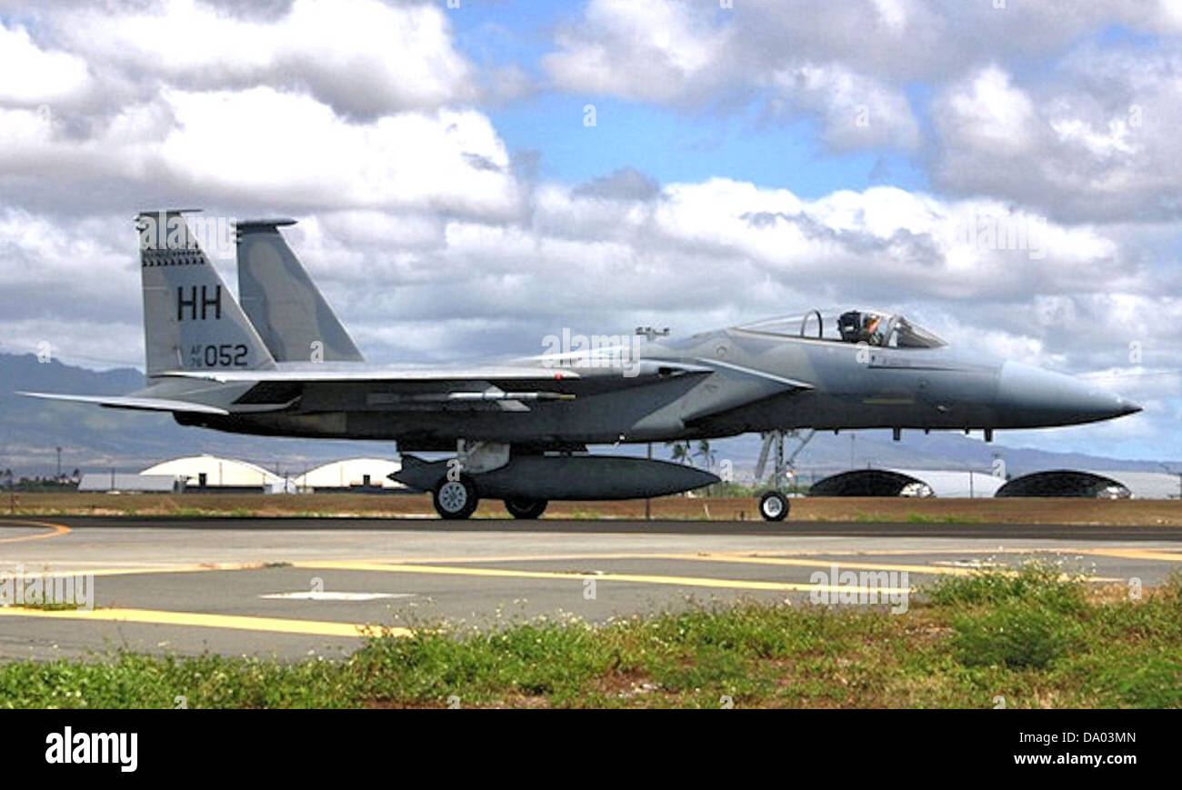 The 199th Fighter Squadron operated the McDonnell Douglas F-15A Eagle ...