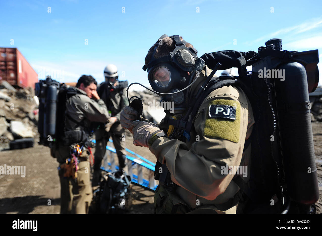 The 212th Rescue Squadron Pararescue Jumpers (PJs) in action. These ...