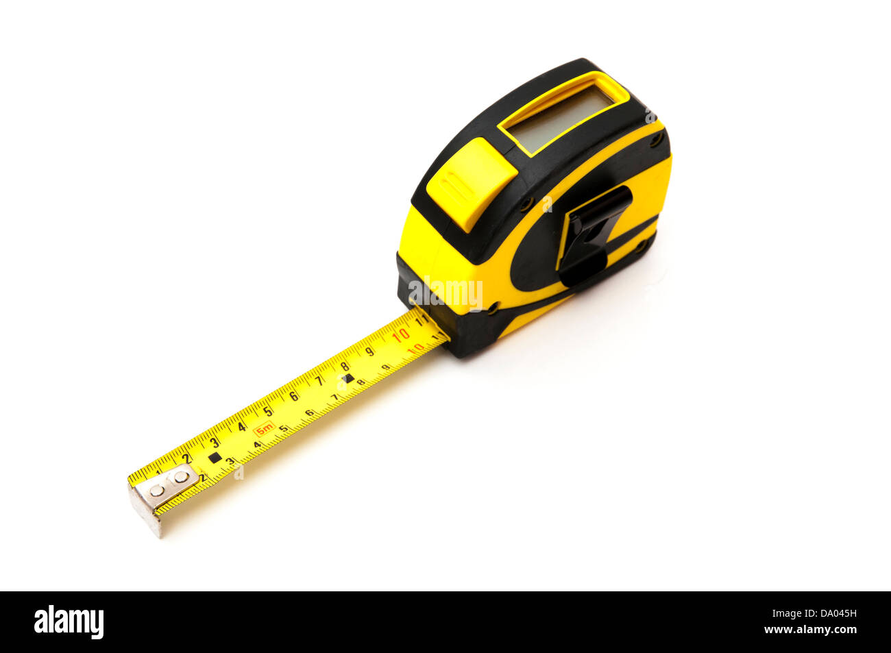 meter to measure on a white background Stock Photo - Alamy
