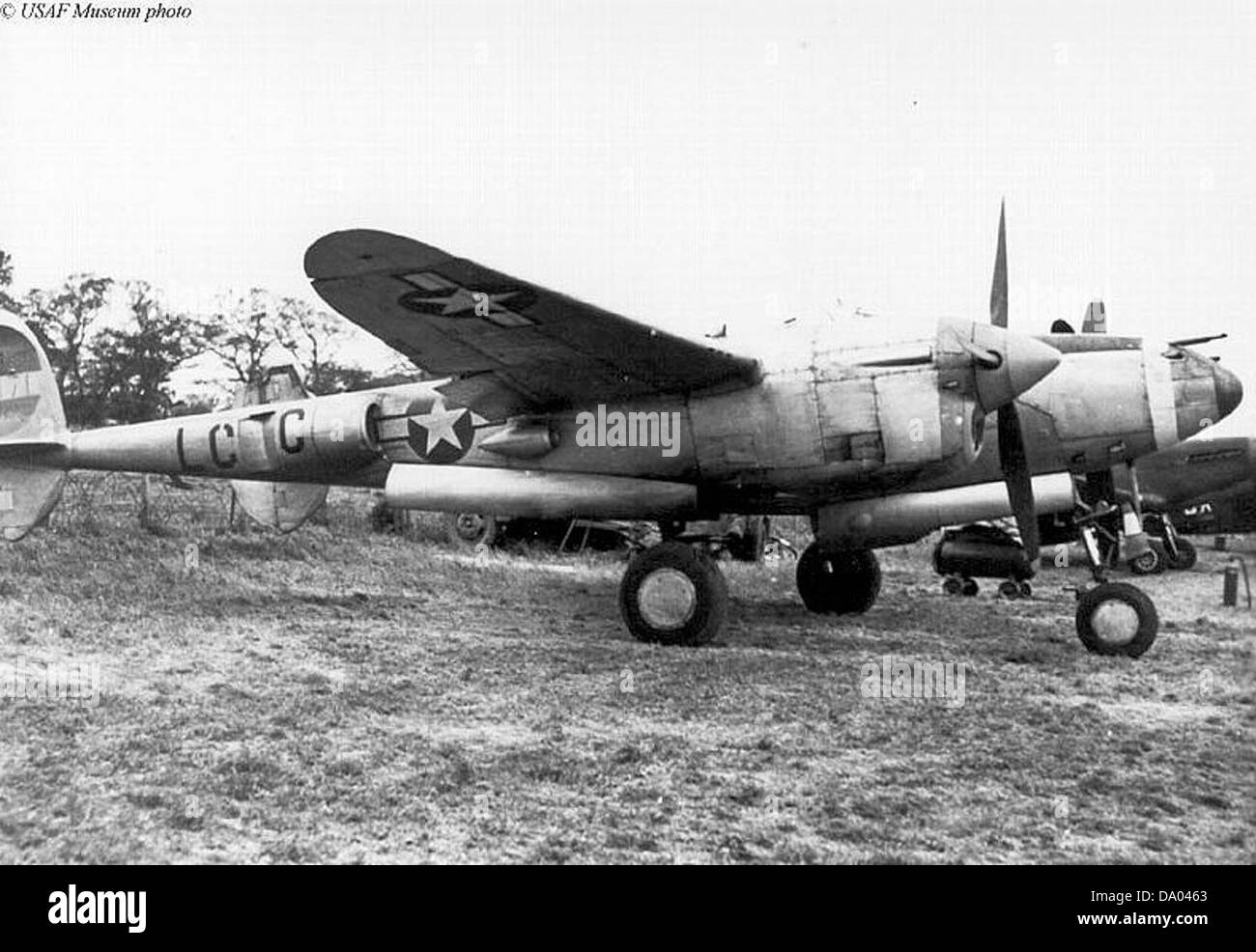 The 20th Fighter Group's P-38 Lightning, a World War II American twin ...
