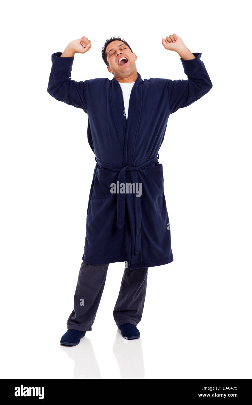 Man yawning pajamas hi-res stock photography and images - Alamy