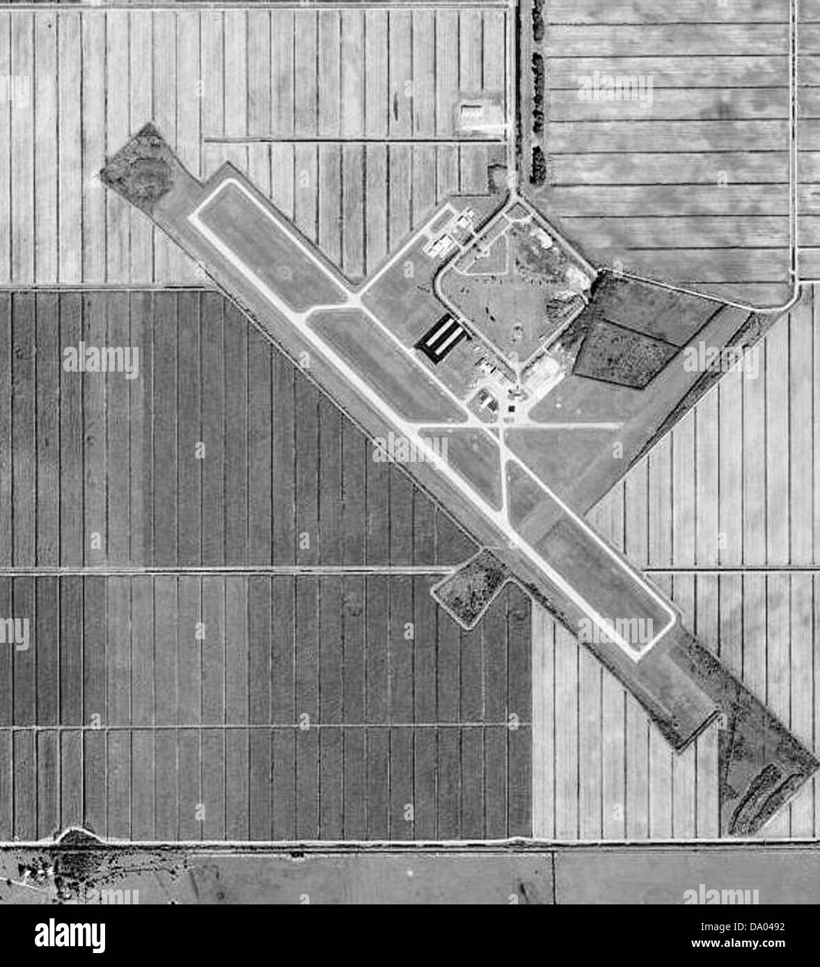 Airglades Airport in Florida was photographed by the USGS on December ...