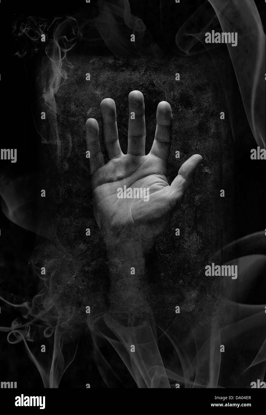 Black hands reaching up hi-res stock photography and images - Alamy