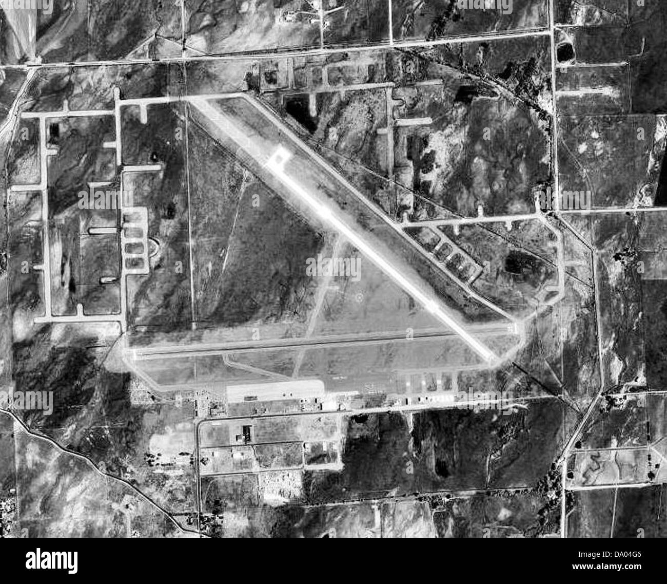 This image shows Bowers Airport in Washington state, captured on June ...