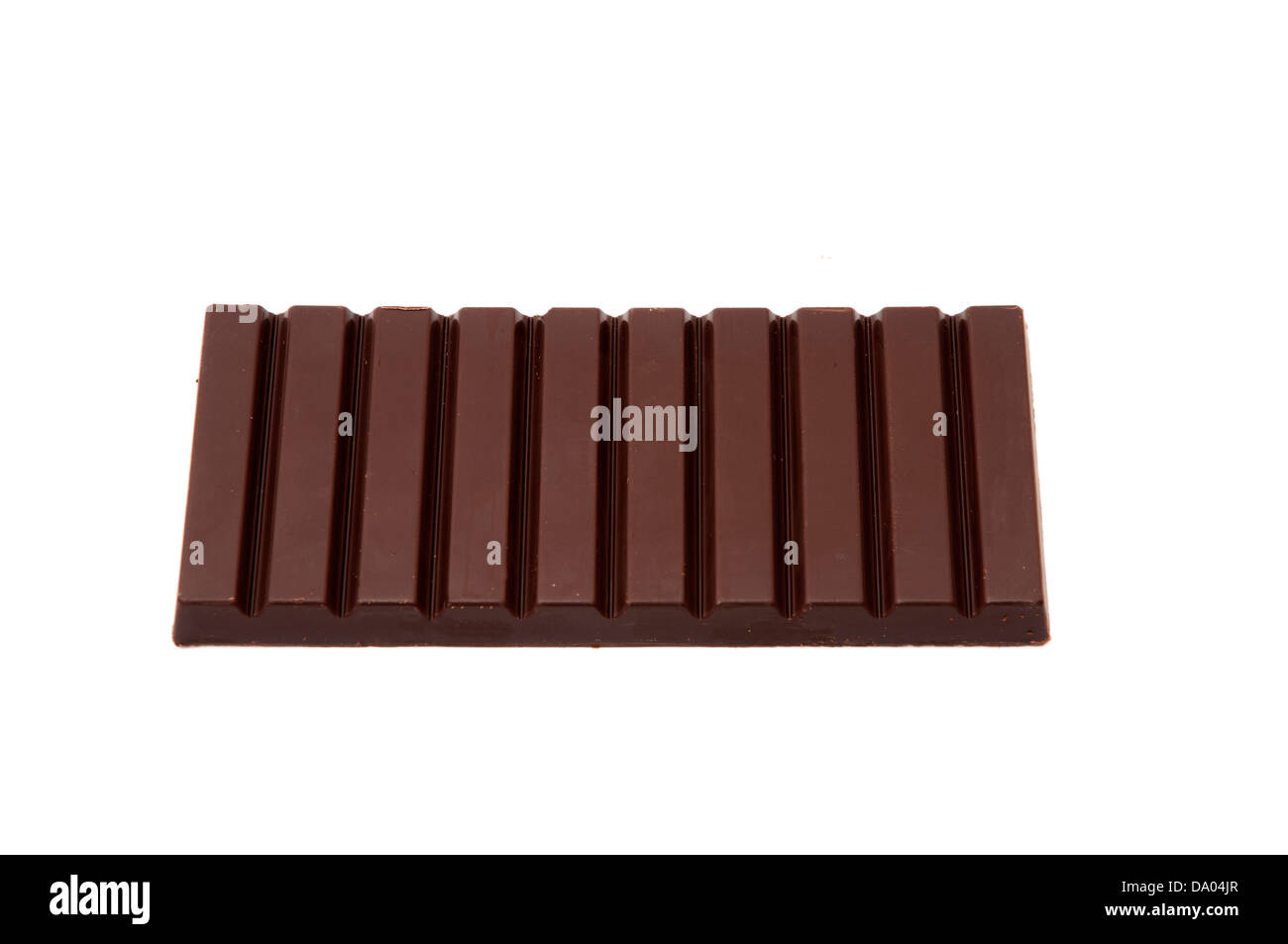 chocolate bar on a white background Stock Photo - Alamy