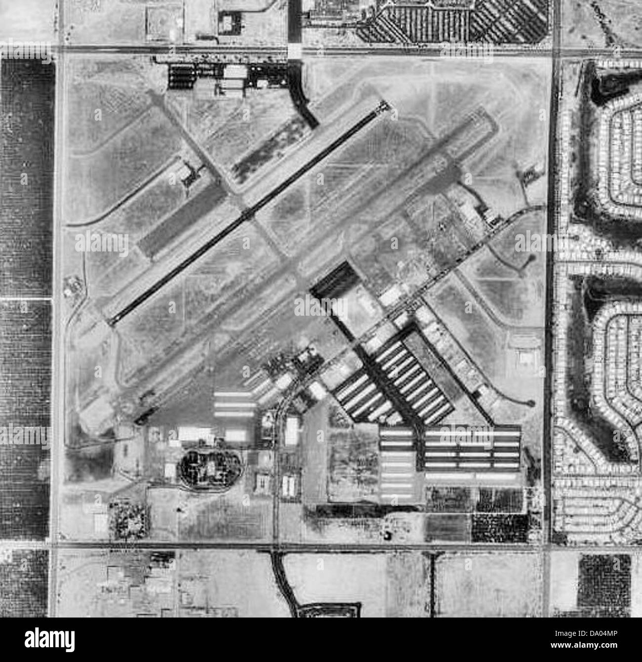 Falcon Field Airport-AZ-27jul1992-USGS Stock Photo - Alamy