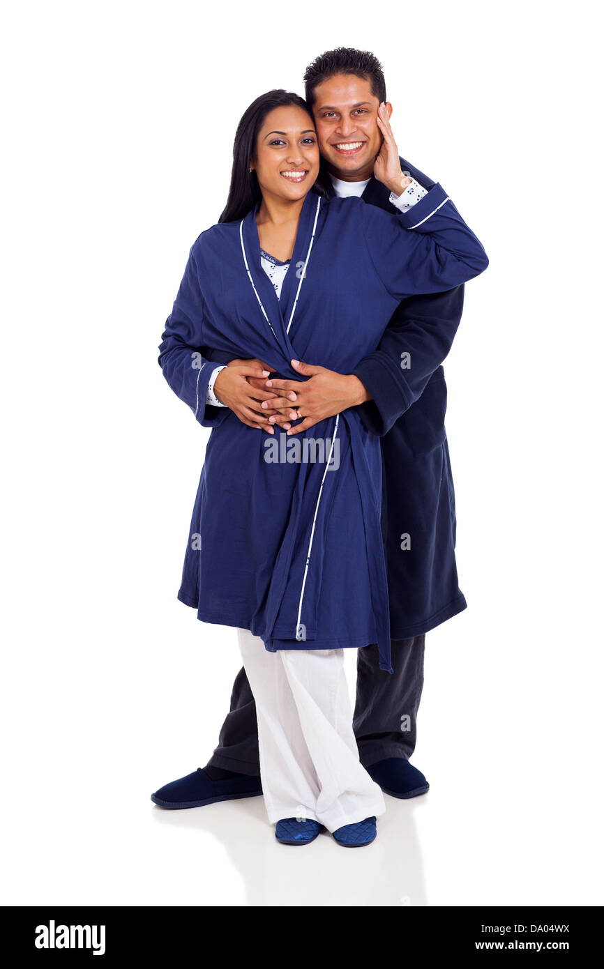Indian couple hug smile love hi-res stock photography and images - Alamy