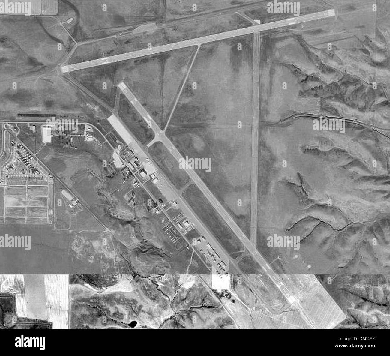 Pierre Regional Airport-SD-22 October 1996-USGS Stock Photo - Alamy