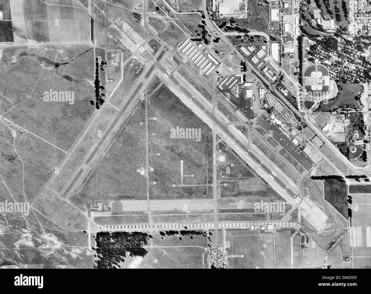 Santa Maria Public Airport in California, photographed on September 3 ...