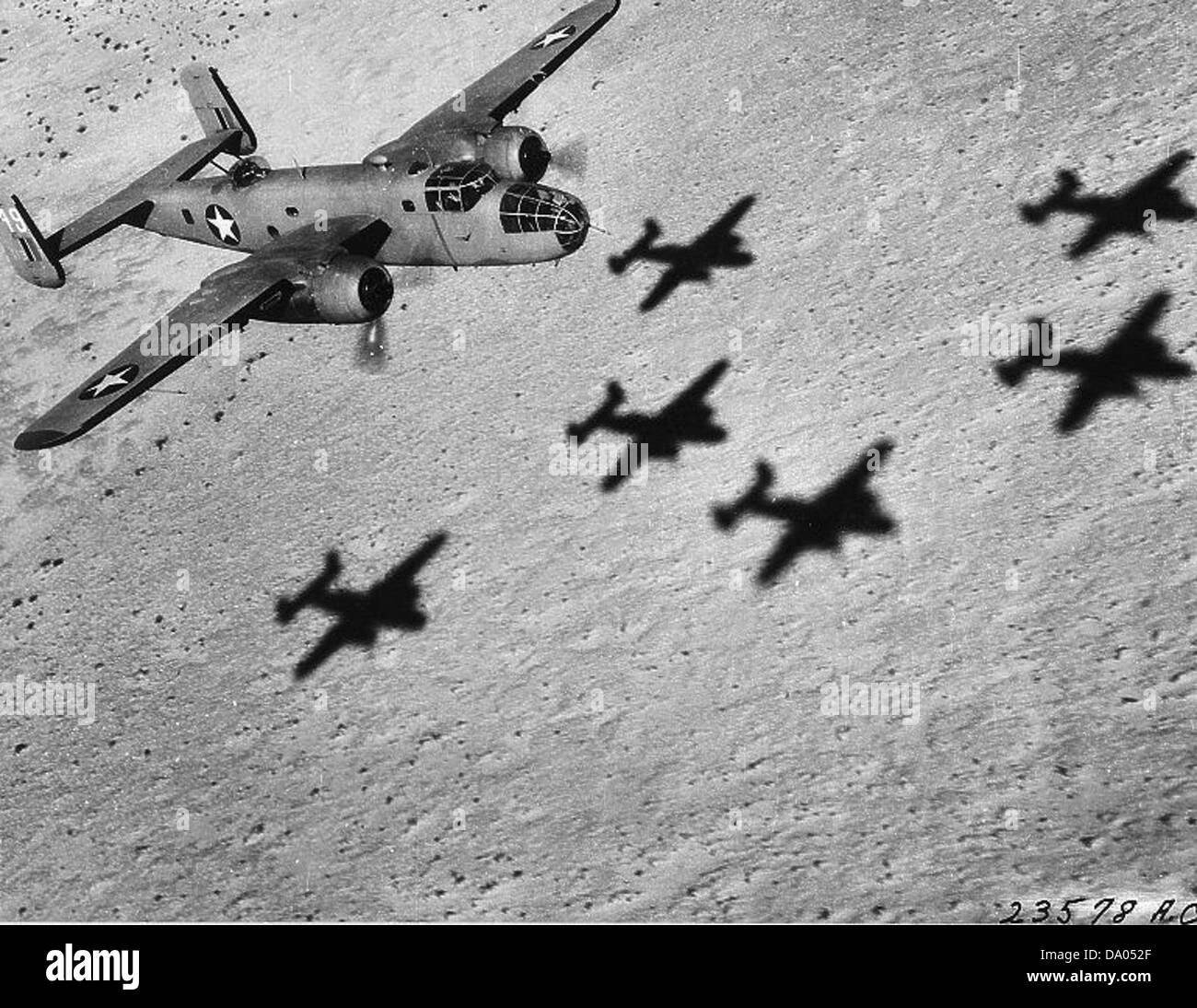 The 12th Bomb Group, during World War II, operated B-25 Mitchell ...