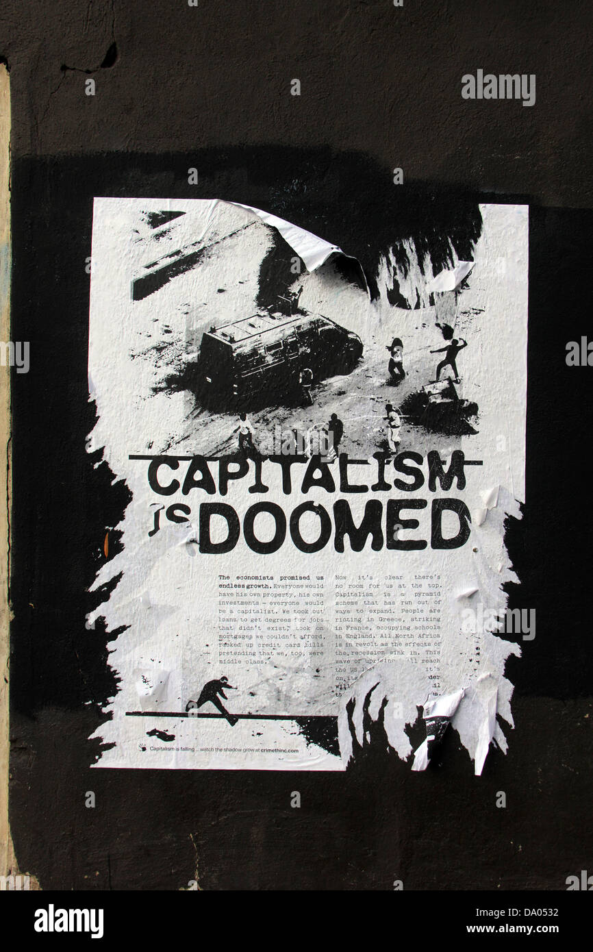 Capitalism poster hi-res stock photography and images - Alamy