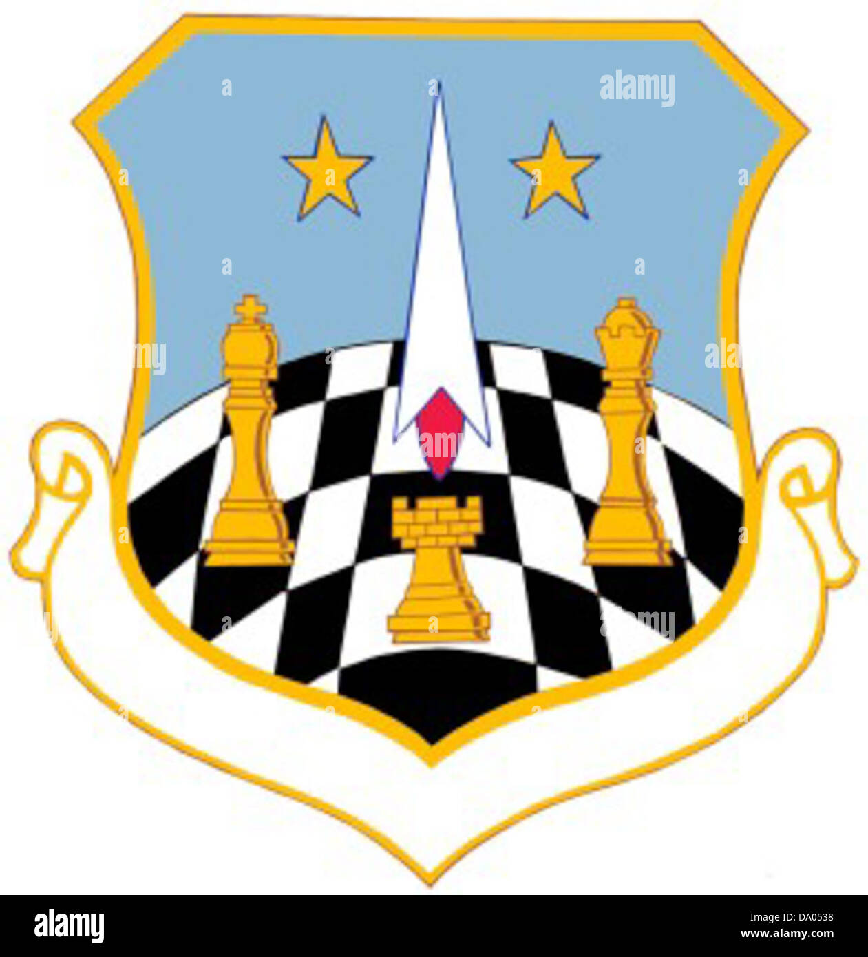 The crest of the 17th Air Division represents the division's role in U ...