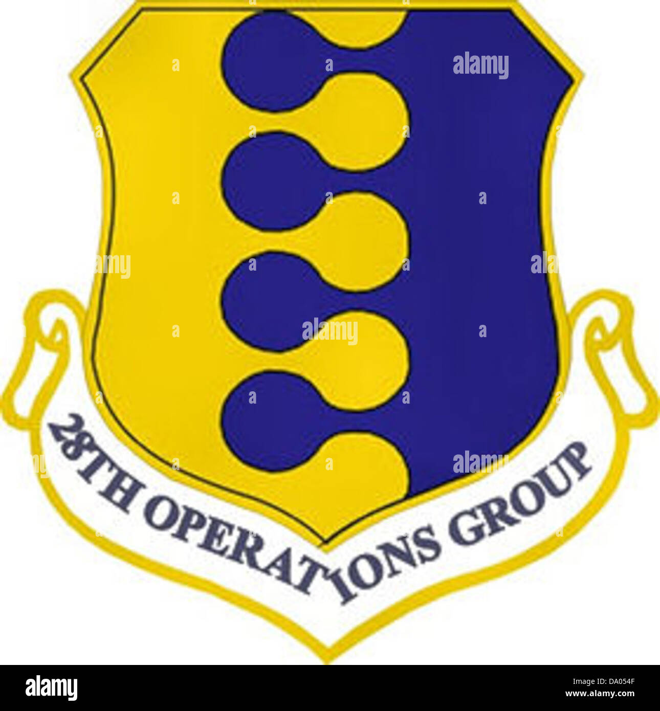 The 28th Operations Group emblem represents the heritage and mission of ...