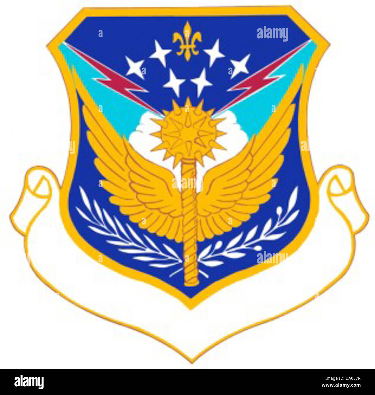 The 42d Air Division crest represents the unit’s role in providing ...