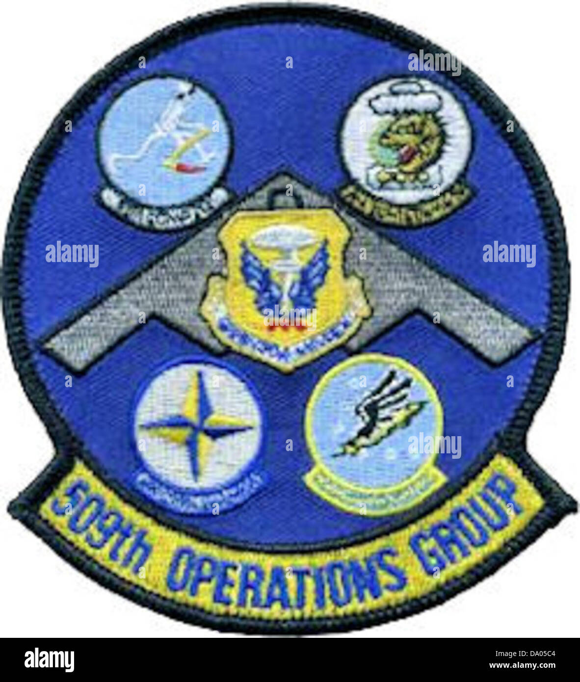 The 509th Operations Group 'Gaggle' patch symbolizes the unit's distinctive identity. The patch ...