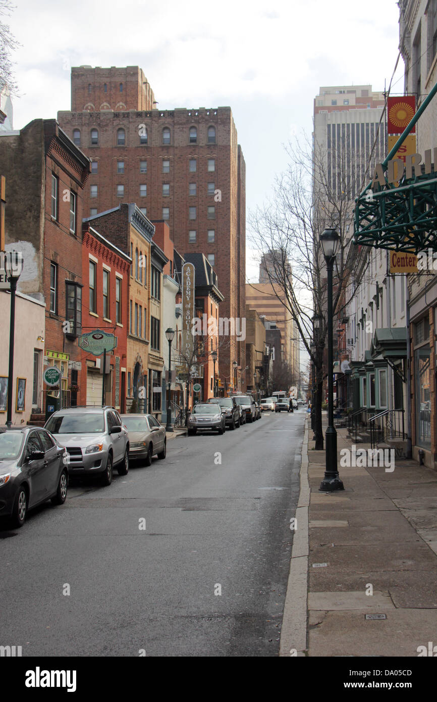 Commercial streets philadelphia hi-res stock photography and images - Alamy