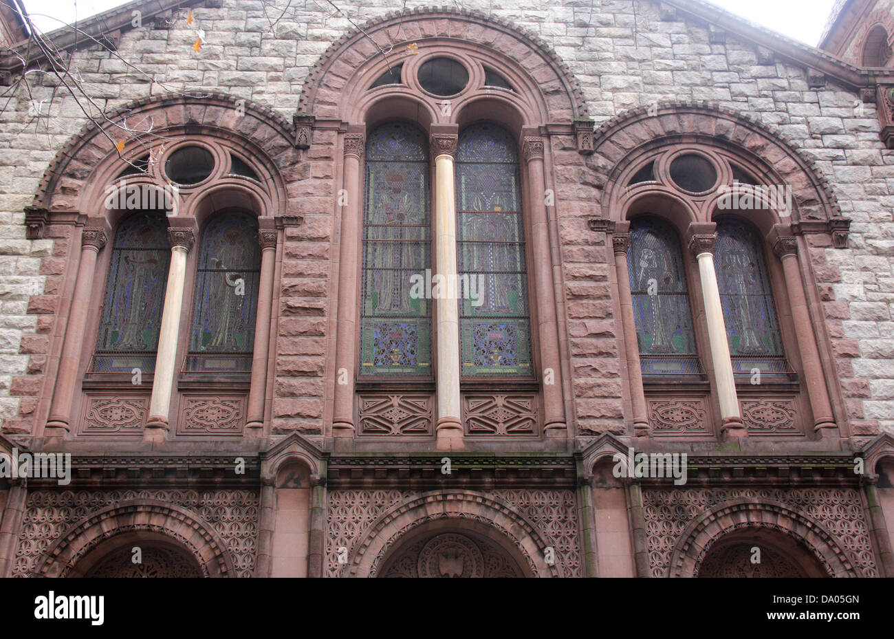 Old church in Philadelphia, Pennsylvania Stock Photo - Alamy