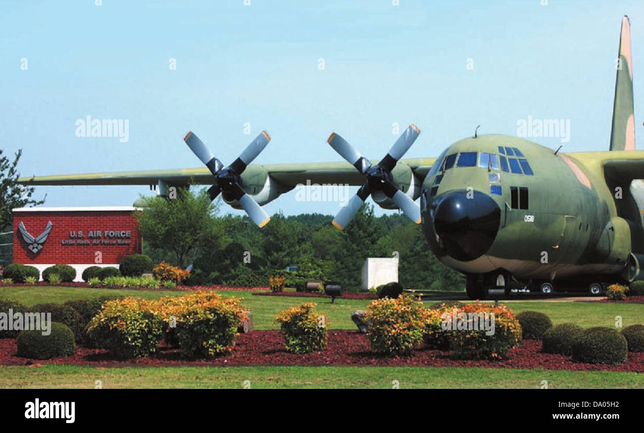 Little Rock Air Force Base (AFB) Main Gate is the primary entry point ...
