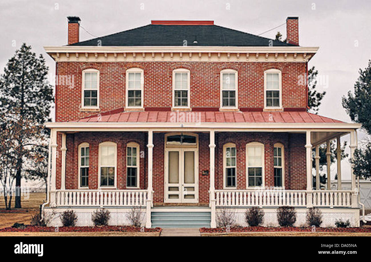 The Pershing House at Warren Air Force Base was named after General ...