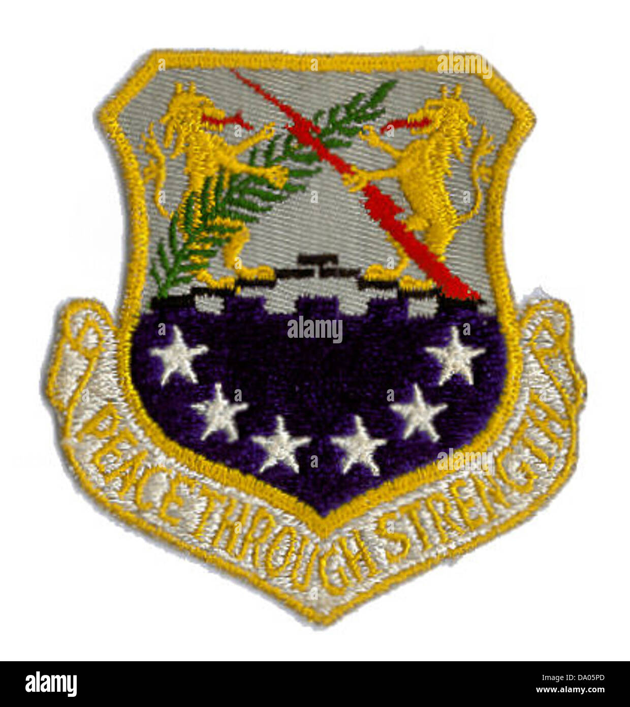 The emblem of the 100th Bomb Wing represents the squadron's commitment ...