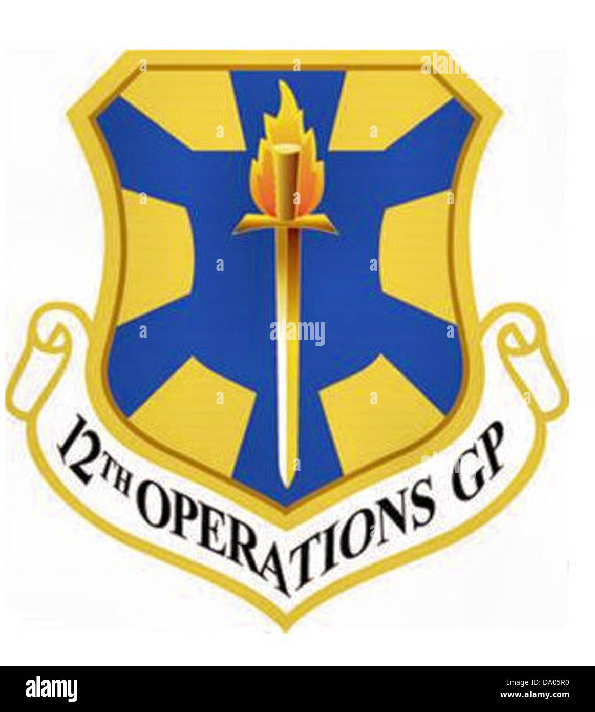 This image features the emblem of the 12th Operations Group ...
