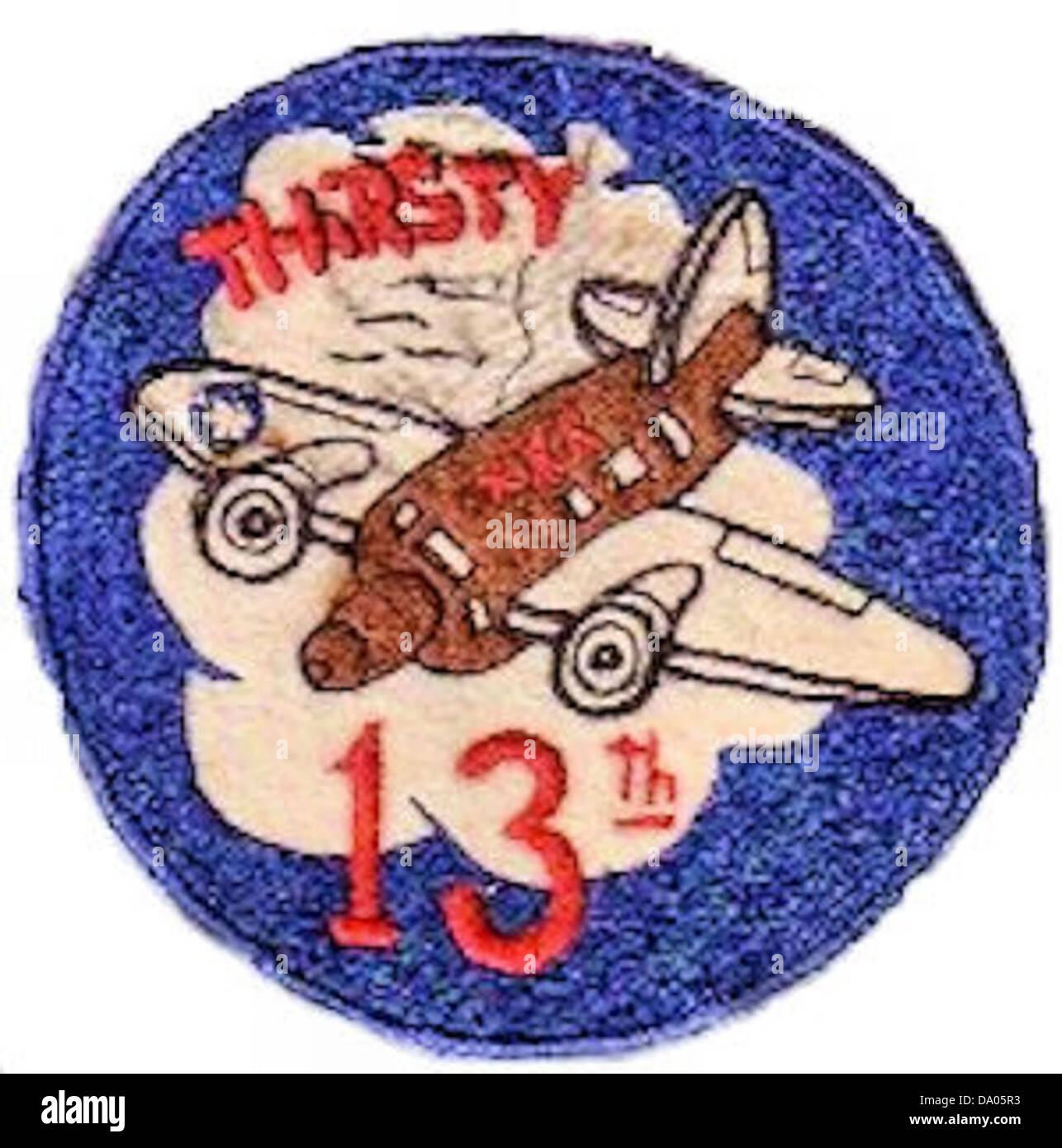 The 13th Tactical Combat Squadron (TCS) patch represents the squadron’s ...