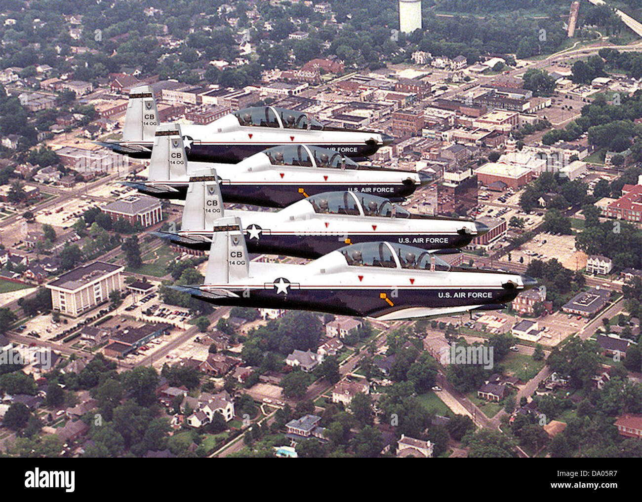 The 14th Operations Group, flying T-6 Texan aircraft, conducted ...