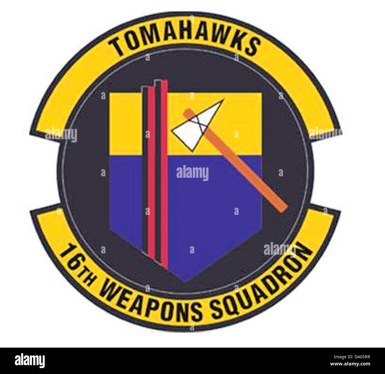 The 16th Weapons Squadron emblem represents the unit’s expertise in ...