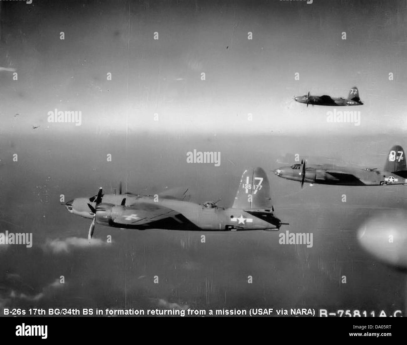 The 17th Bombardment Group (17BG) operated the B-26 Marauder during ...