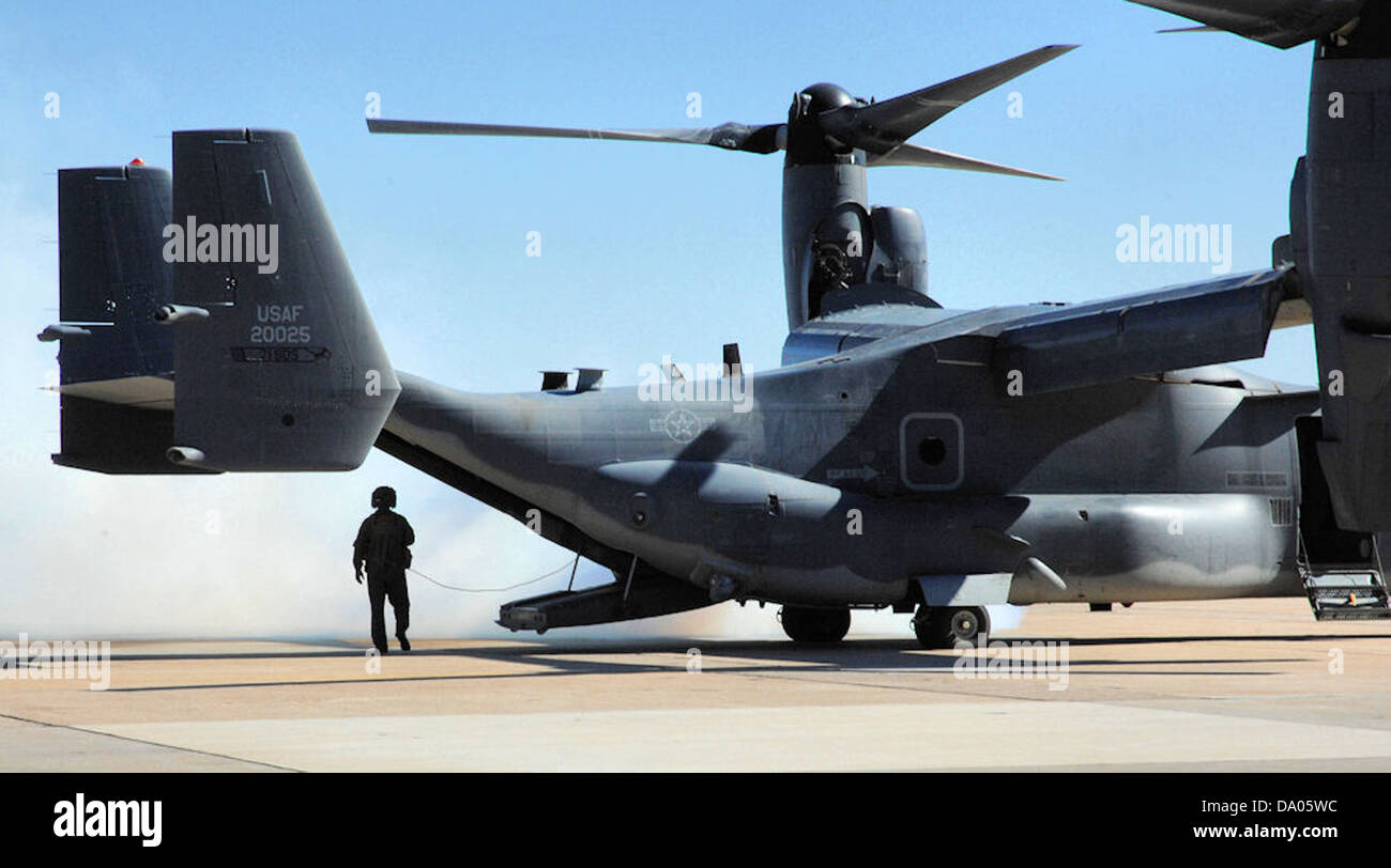 The 27th Operations Group operates the CV-22 Osprey, a tilt-rotor ...