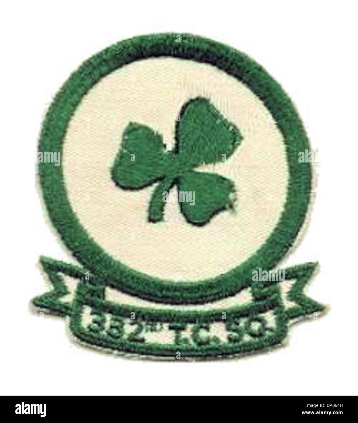 This image shows the emblem of the 332nd Troop Carrier Squadron, a unit ...