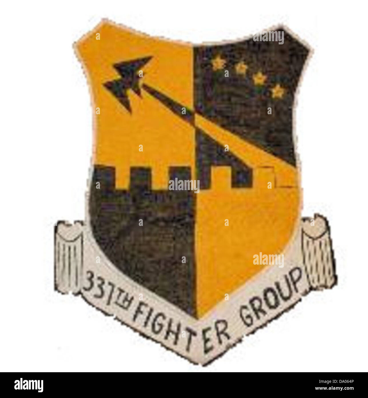 The 337th Fighter Group patch represents the unit's heritage and history in the U.S. Air Force ...