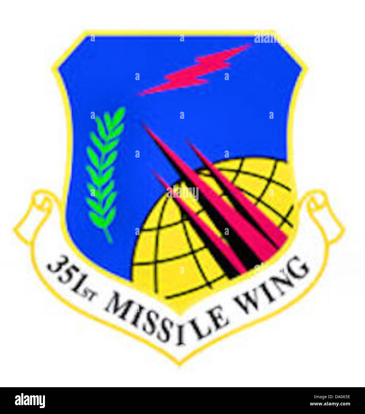 The emblem of the 351st Missile Wing symbolizes the wing’s role in ...