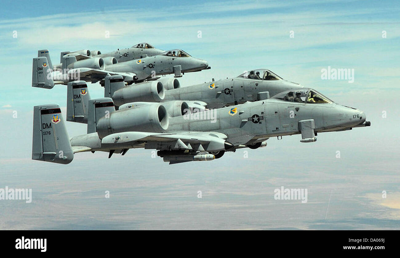 The 355th Operations Group operates A-10 Thunderbolt II aircraft, known ...