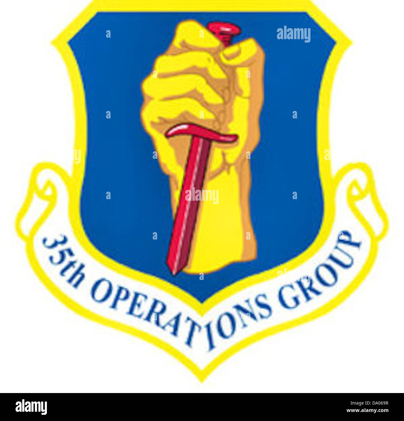 The emblem of the 35th Operations Group reflects its role in supporting ...