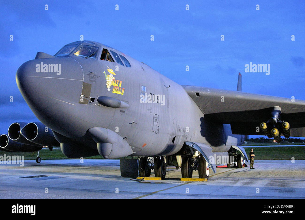 The B-52 Stratofortress, operated by the 36th Operations Group (OG), is a long-range strategic ...