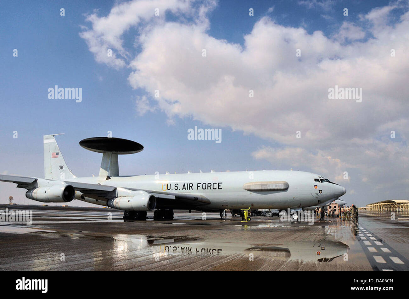 The 380th Air Expeditionary Group operates the E-3 Sentry, an airborne ...
