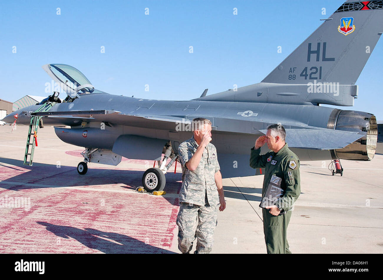 The 388th Operations Group, based at Hill Air Force Base, operates F-16 ...