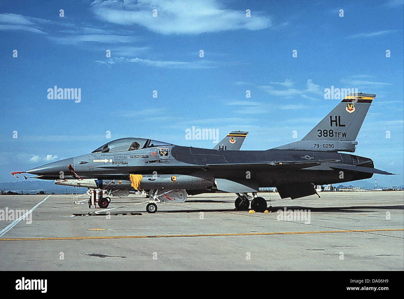 The 388th Fighter Wing, operating the F-16 Fighting Falcon, is part of ...