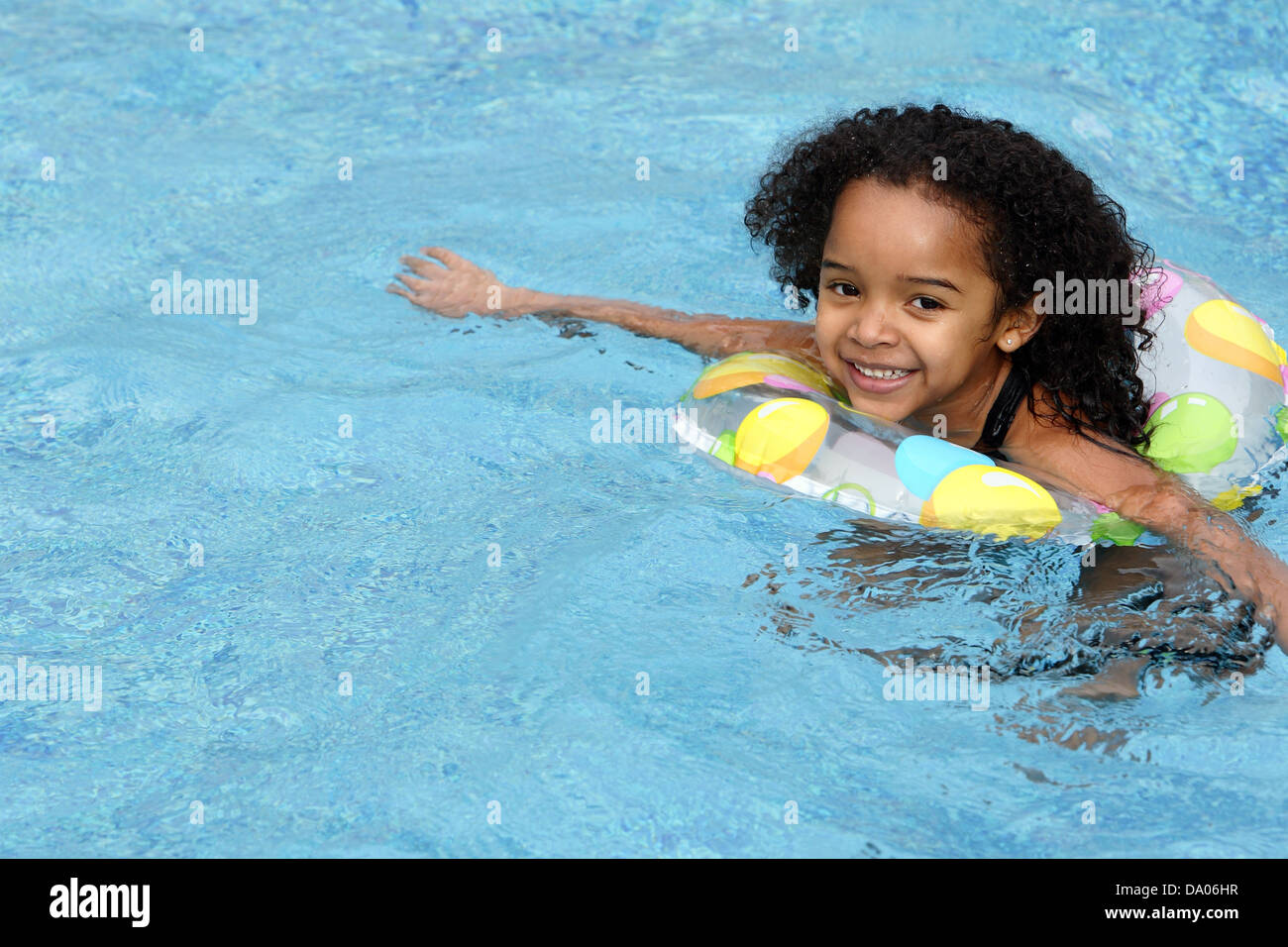 Black kid swimming pool hi-res stock photography and images - Alamy