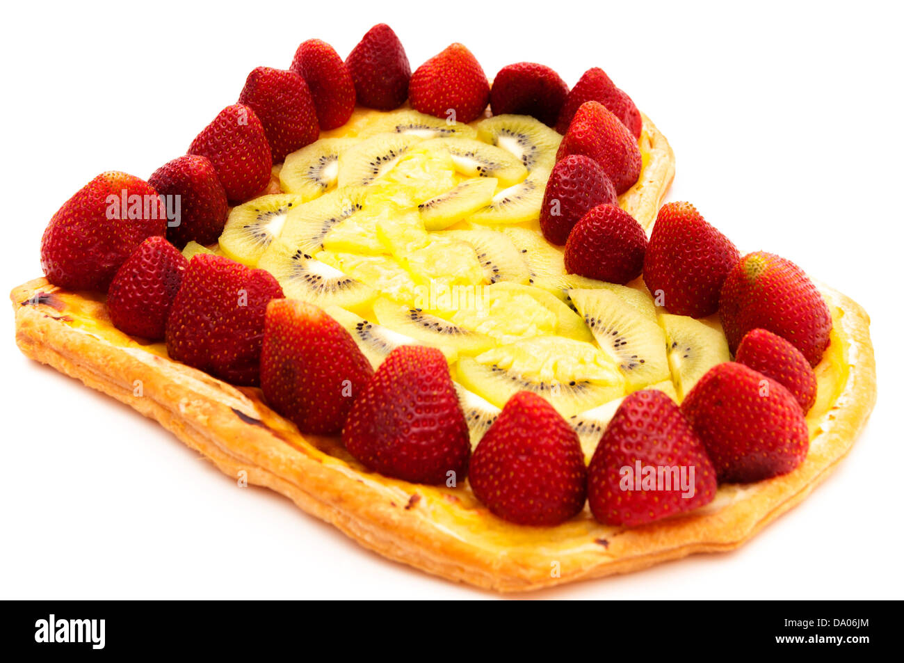 heart cake on a white background Stock Photo - Alamy