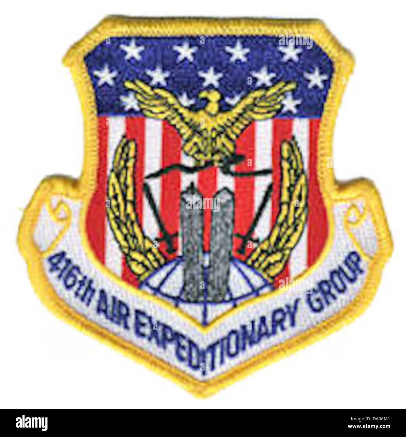 The patch of the 415th Air Expeditionary Group represents its role in ...