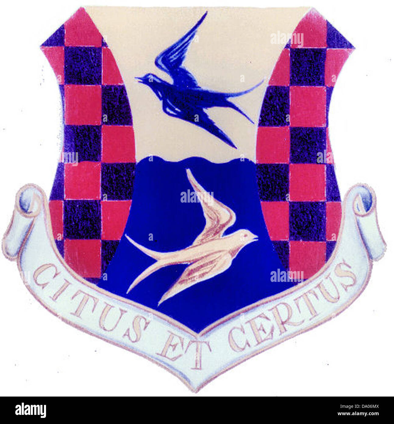 The 435th Troop Carrier Group emblem signifies the group's legacy in ...