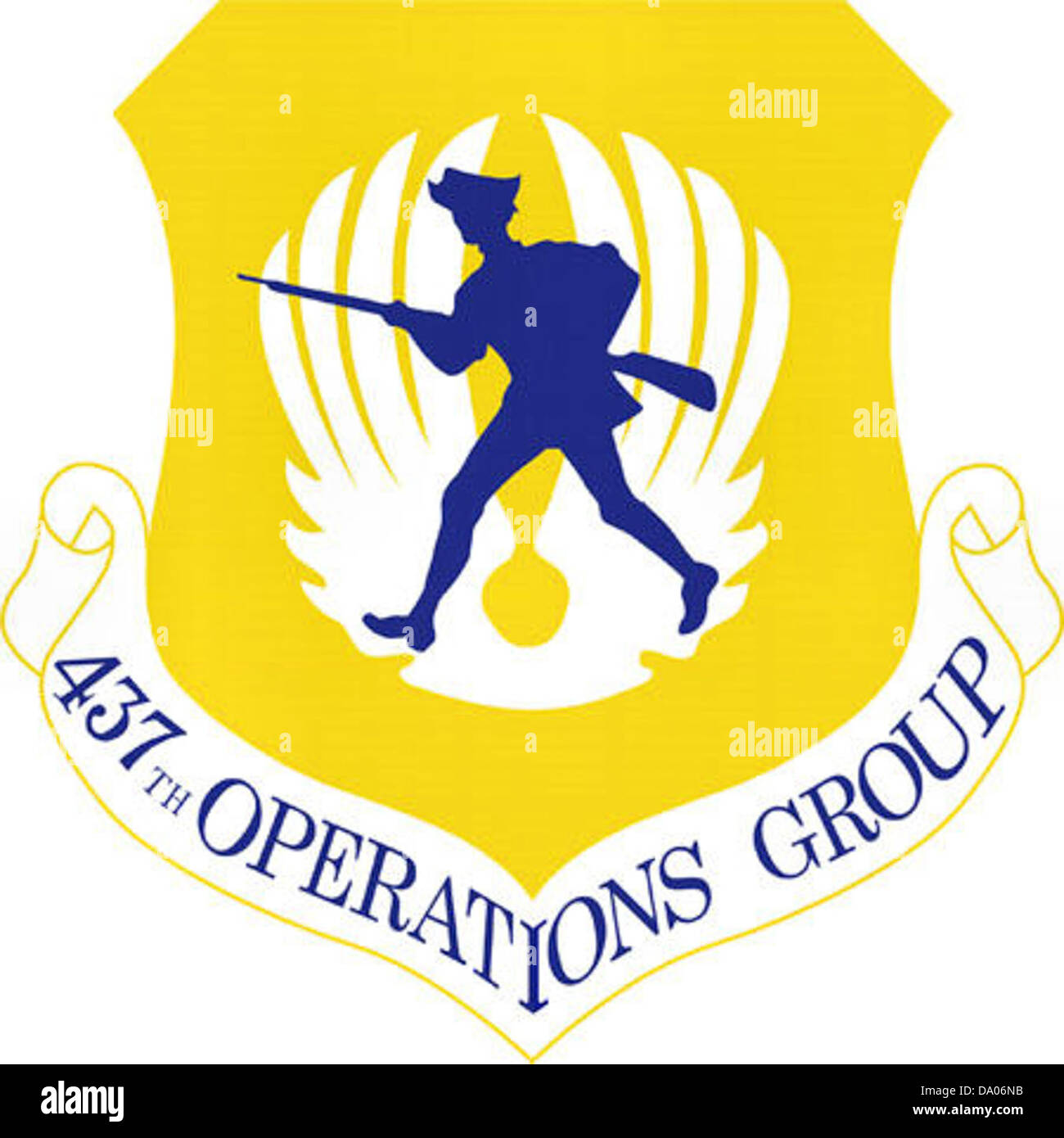The emblem of the 437th Operations Group, responsible for air mobility ...