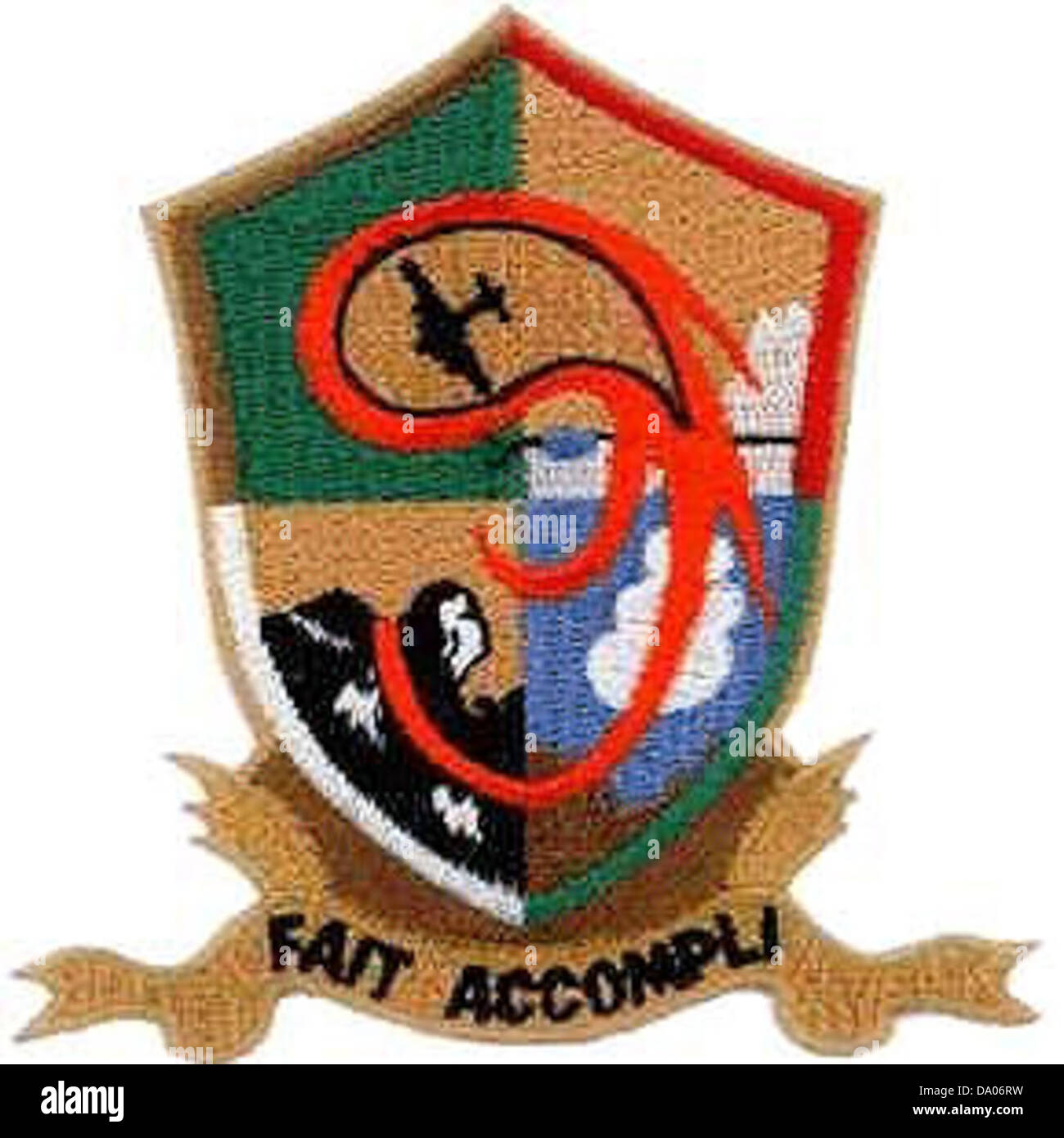 The emblem of the 457th Air Expeditionary Group (AEG) represents the ...