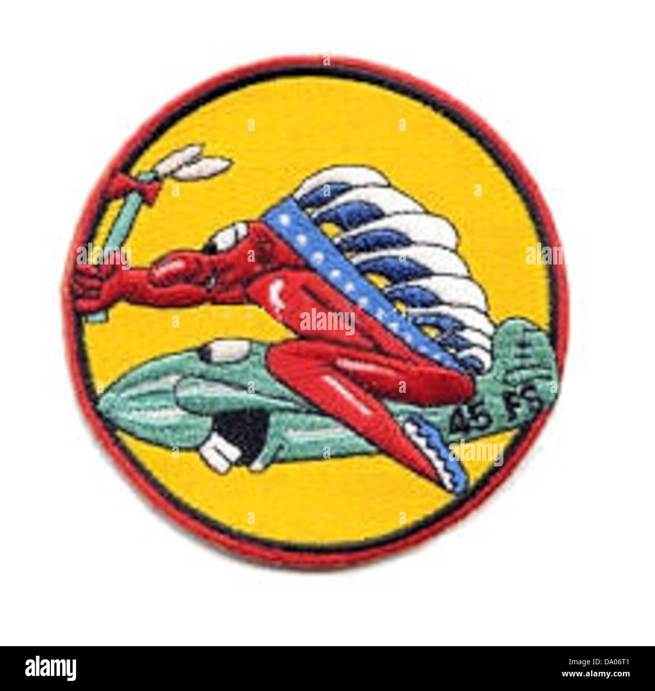 The 45th Fighter Squadron patch represents the unit's heritage and role ...