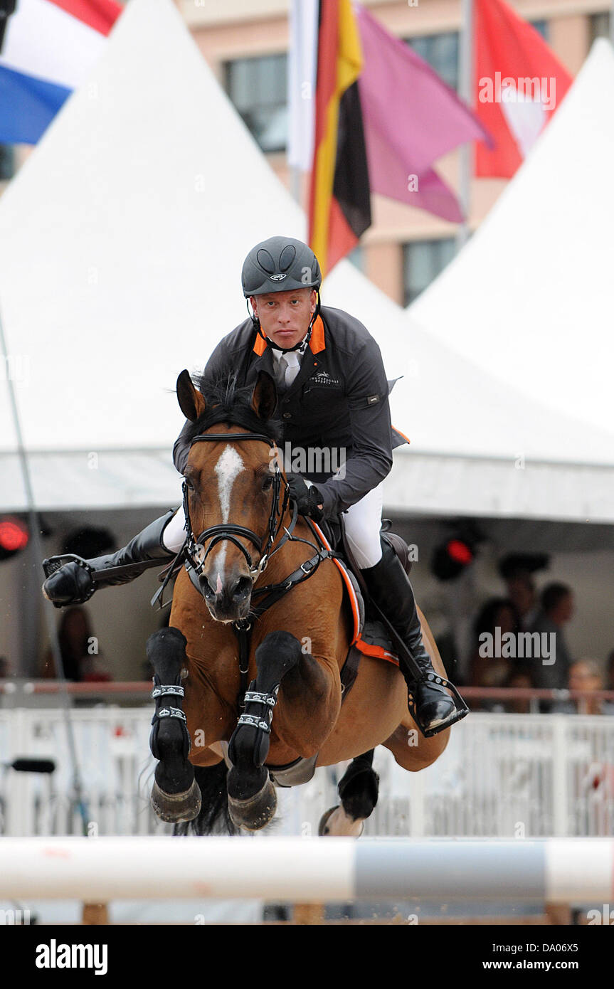 Monte-Carlo, Monaco. 29th June 2013. The winner Mario Stevens of ...